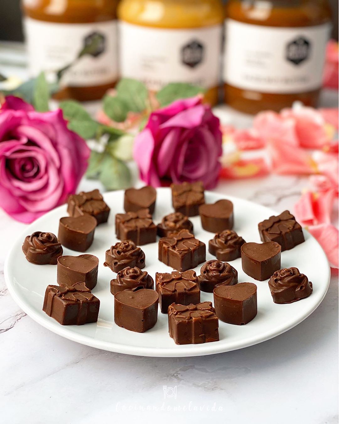 BOMBONES SALUDABLES RELLENOS