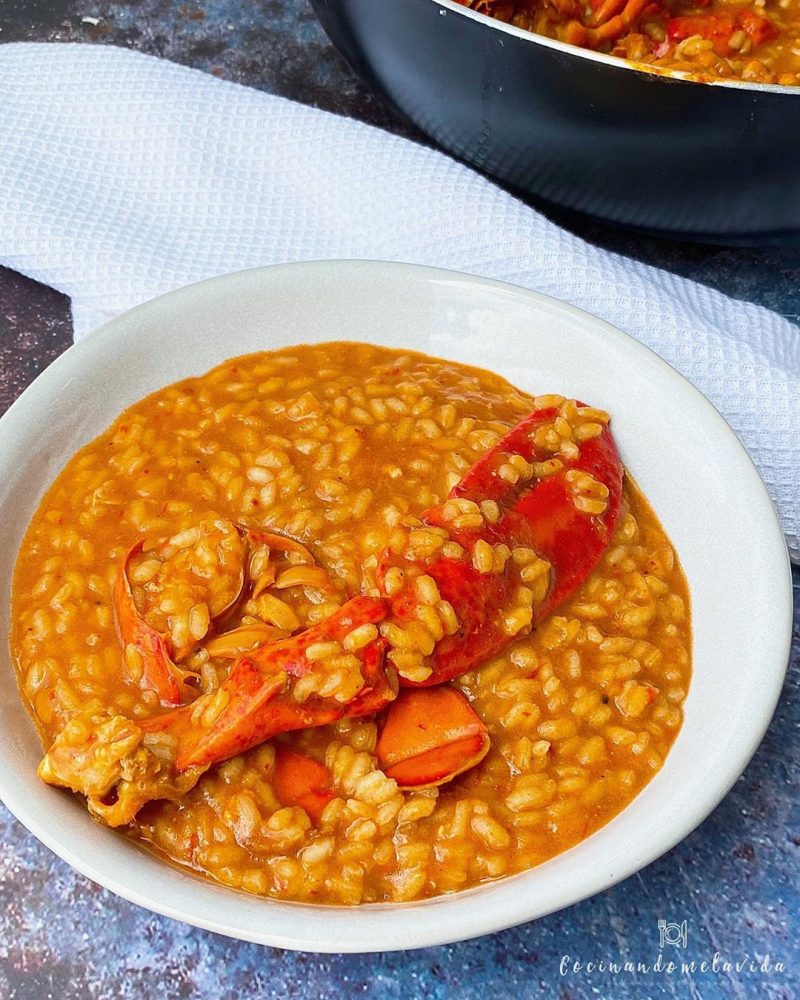 ARROZ CALDOSO CON BOGAVANTE