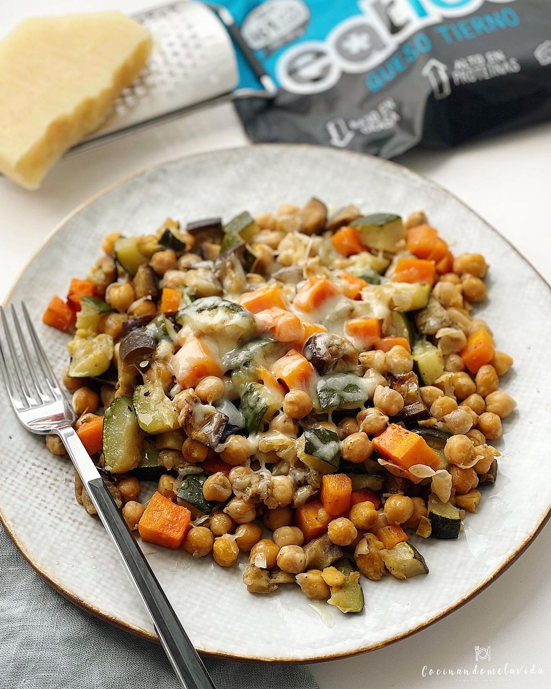 GARBANZOS CON VERDURAS